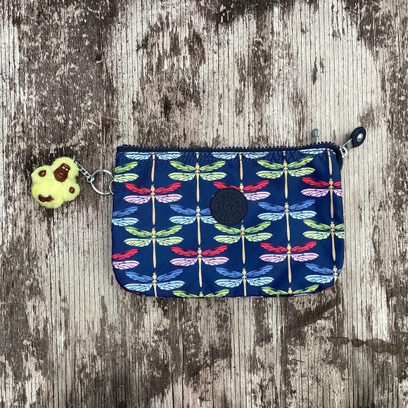 Kipling | Bags | Kipling Bag Pouch Dragonflies Monkey Keychain | Poshmark